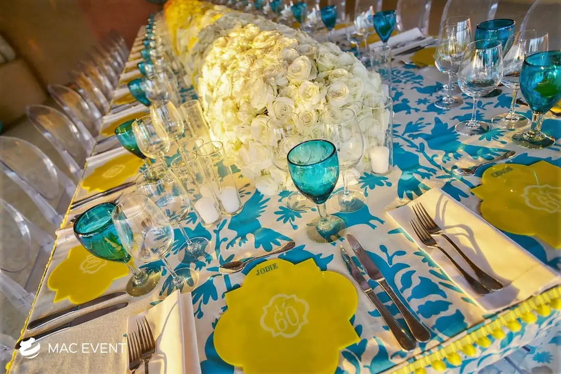 Long Table Centerpiece in Holbox: Weddings, Parties, Corporate Events